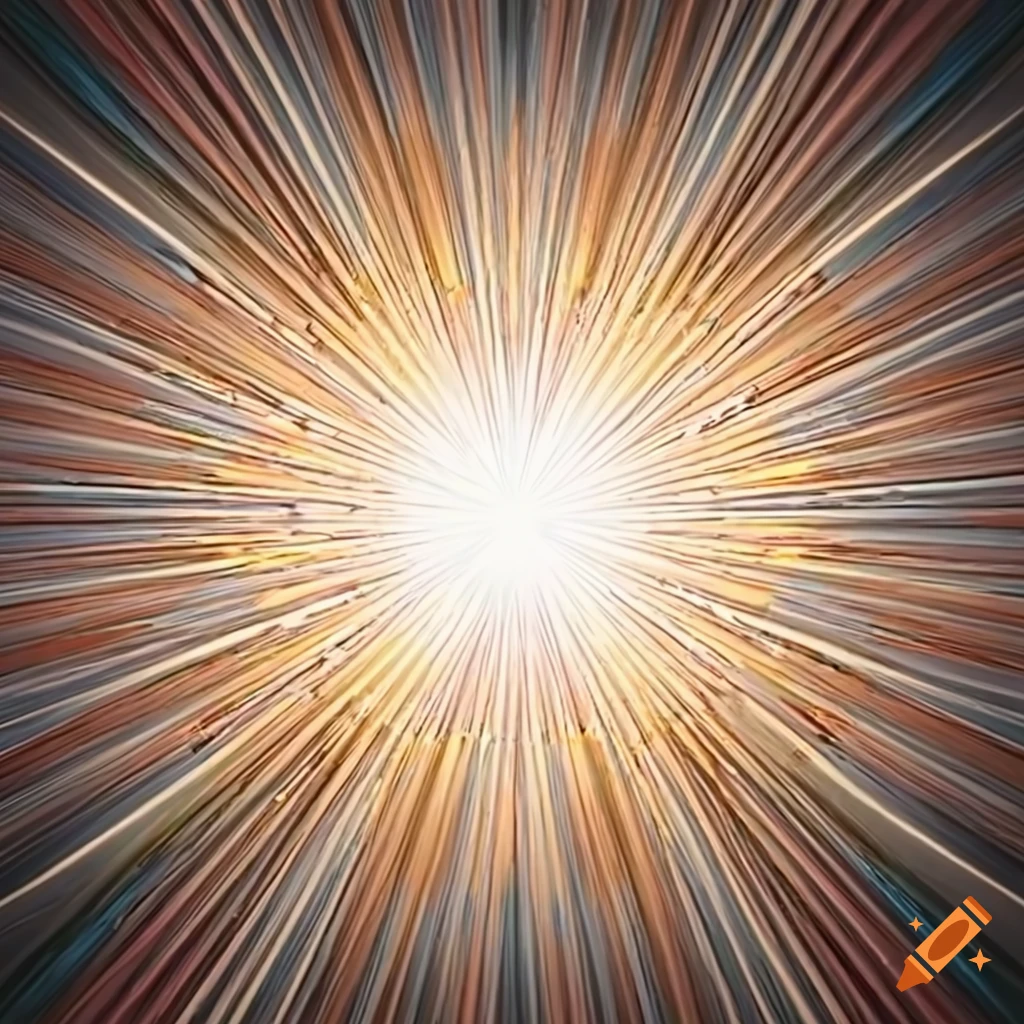 Bright straight line on white background on Craiyon