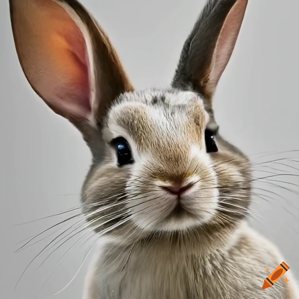 Moving rabbit on Craiyon