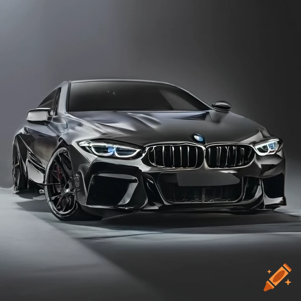 Black bmw m8 competition on Craiyon
