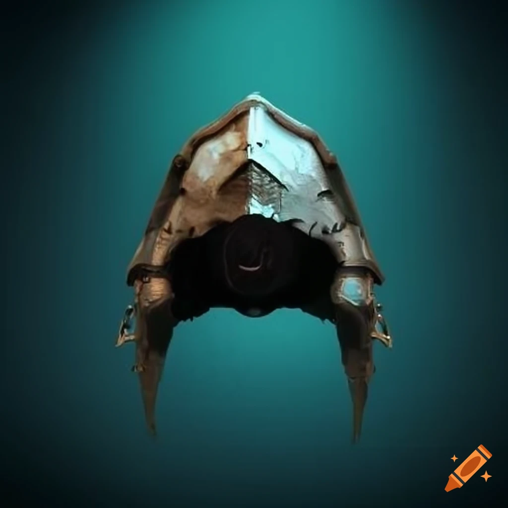 Front view of bathyscaphe armor on Craiyon