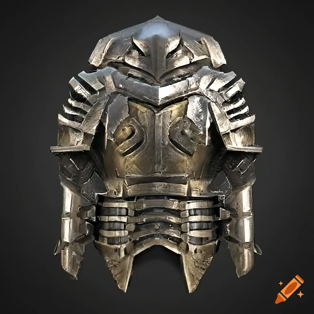 Bathyscaphe armor front view on Craiyon