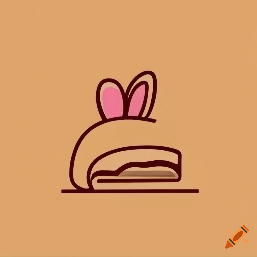 Bunny bakery logo design on Craiyon