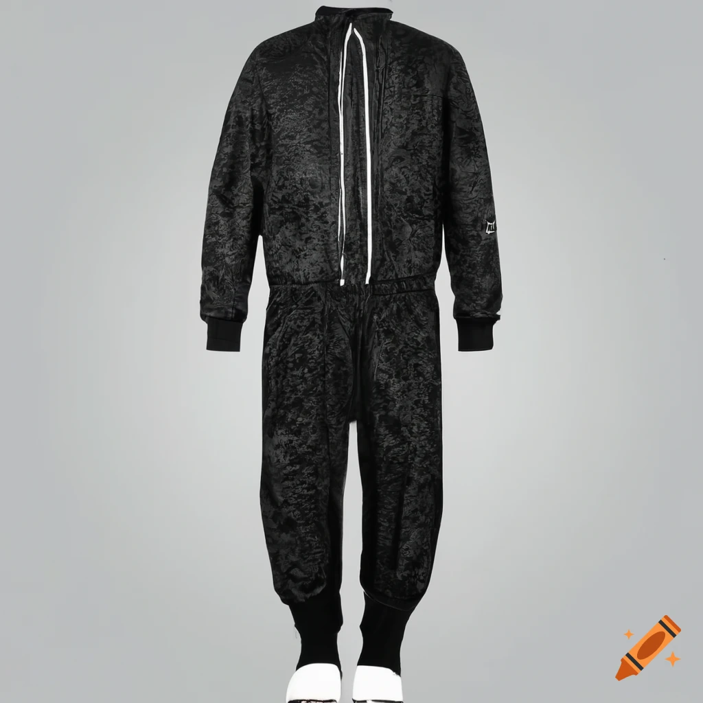 Black and white birch texture tennis tracksuit by maison margiela on ...