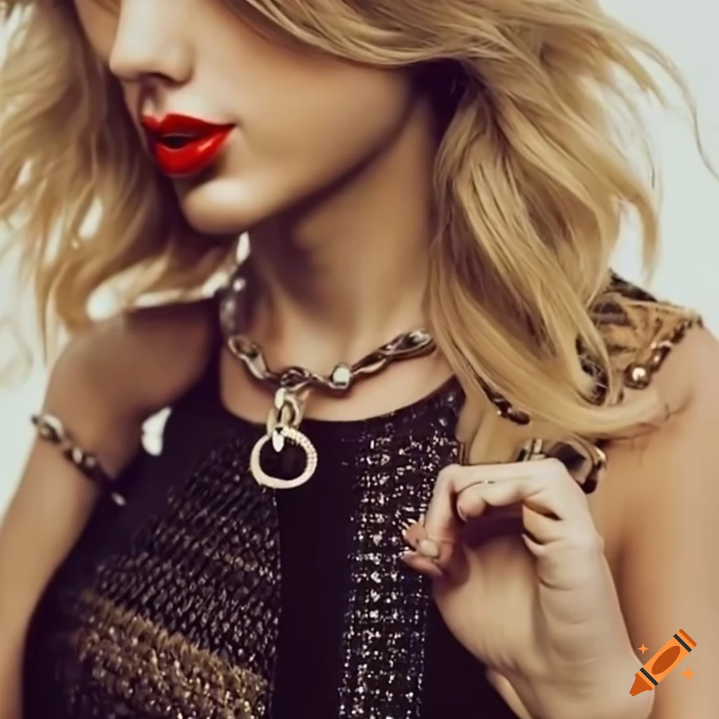 Talented artist taylor swift in a unique outfit on Craiyon