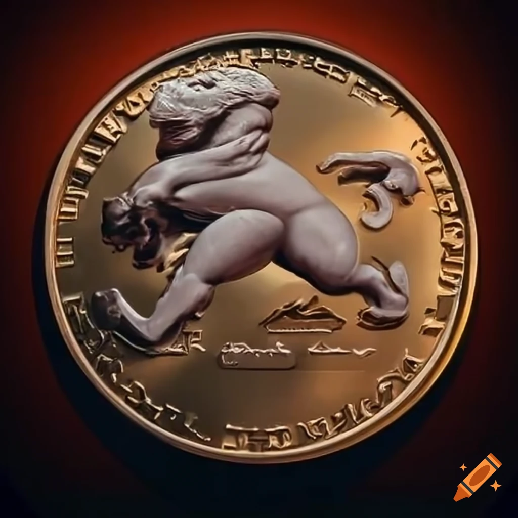 Coin mogul with dodge coin theme on Craiyon