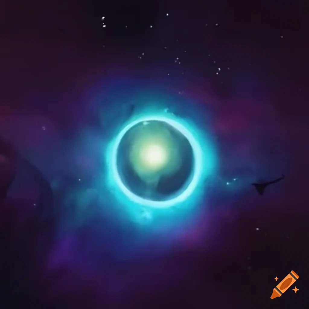 Illustration of the genesis creation story on Craiyon