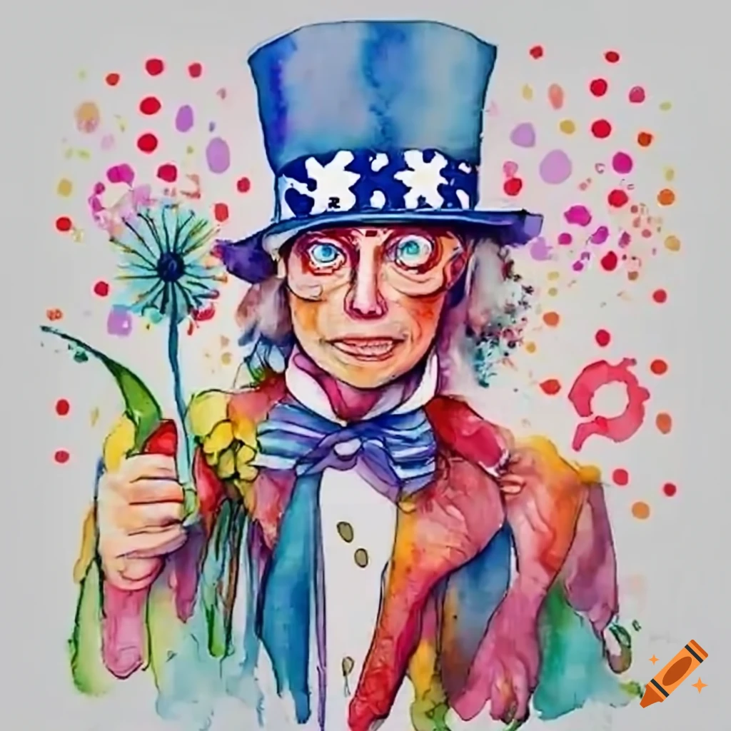 Cartoon of hippie Uncle Sam offering a flower instead of pointing on ...