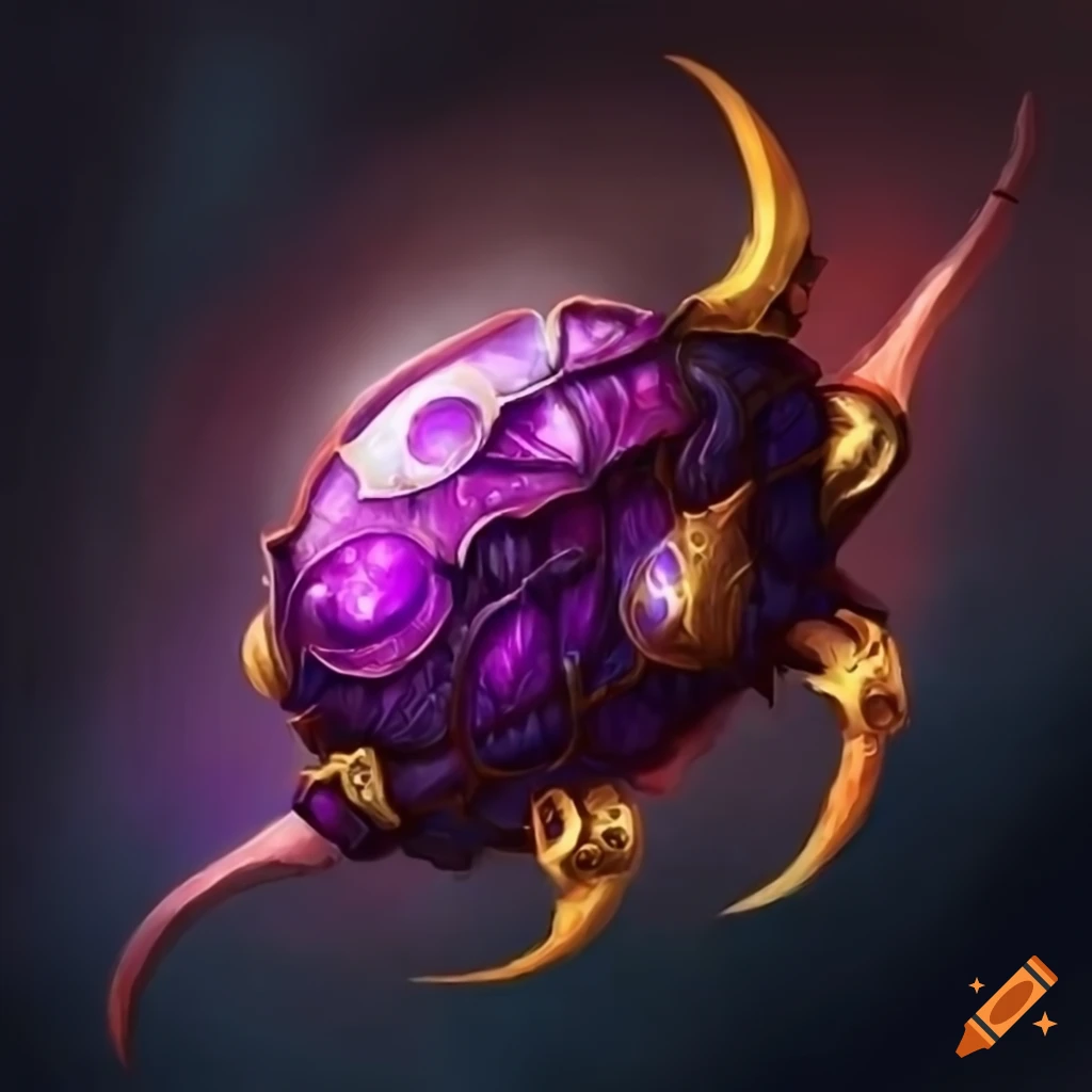 Corrupted magical orb - dnd weapon on Craiyon