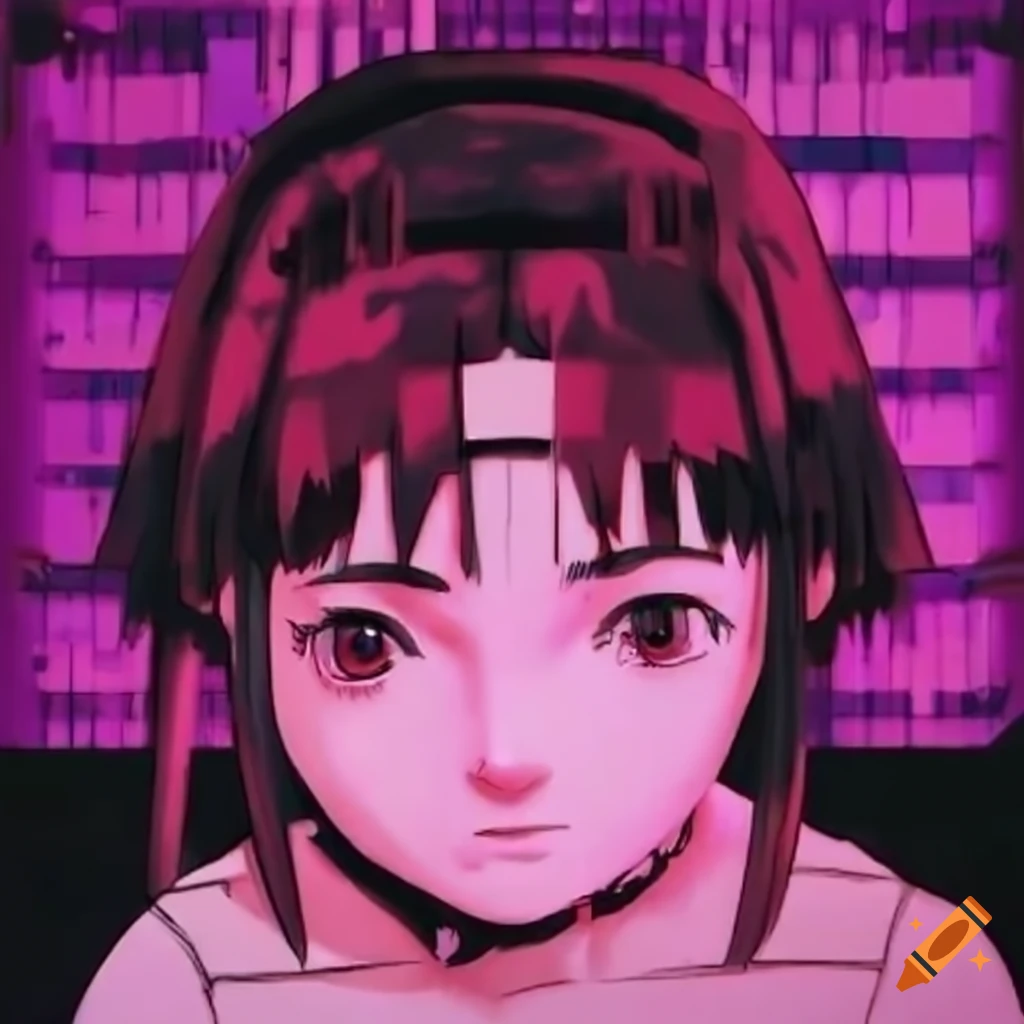 Artwork inspired by serial experiments lain and deftones' around the ...