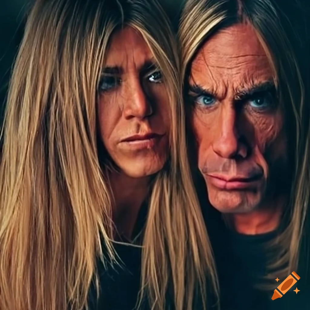 Iggy pop and jennifer aniston on Craiyon