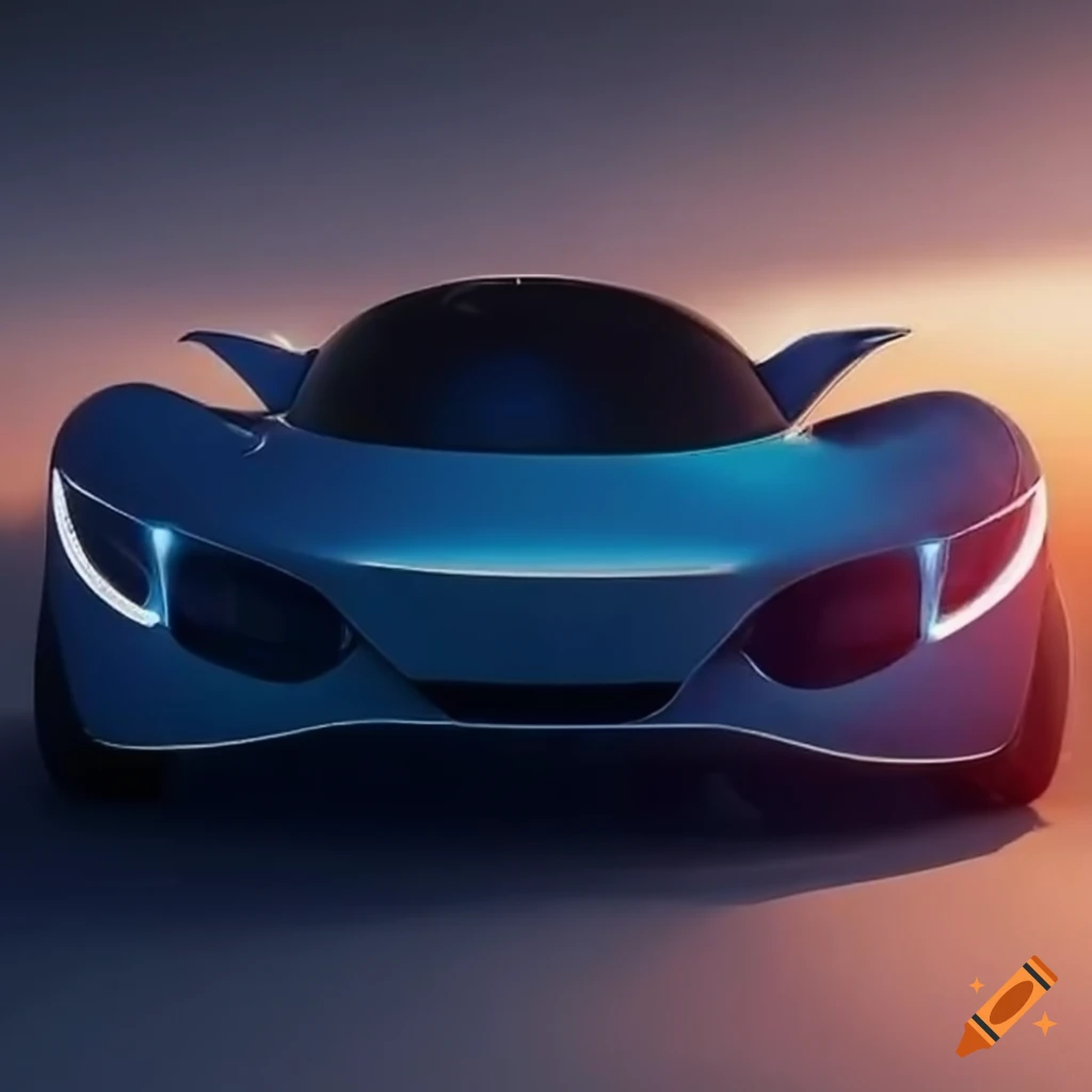 Flying car on Craiyon