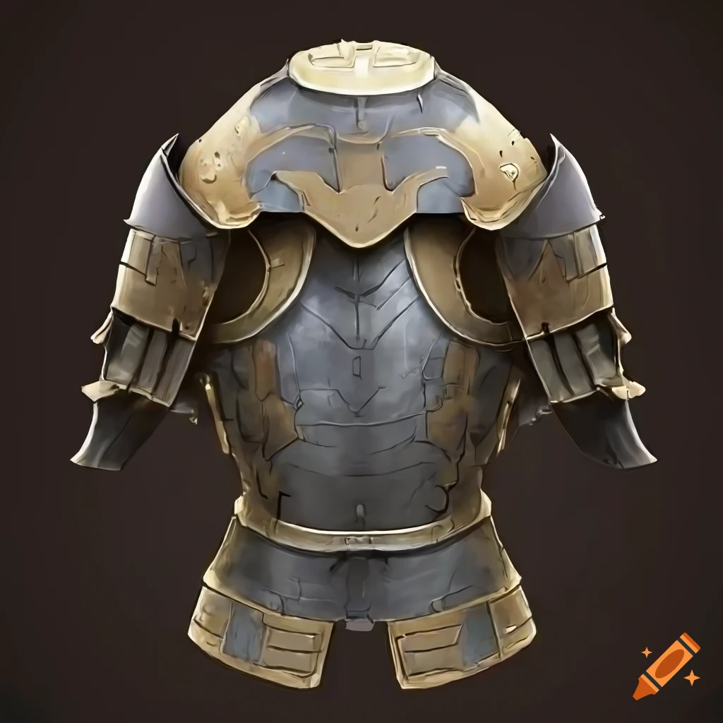 Bathyscathe armor front view on Craiyon