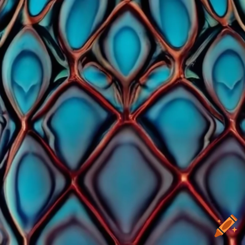 Abstract patterns on Craiyon