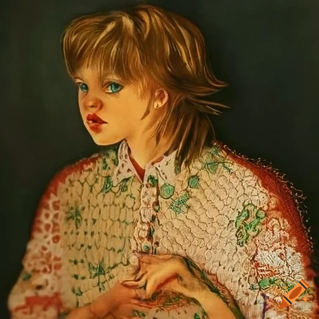 Girl wearing spike and teeth patterned shirt in paris, inspired by hugo ...