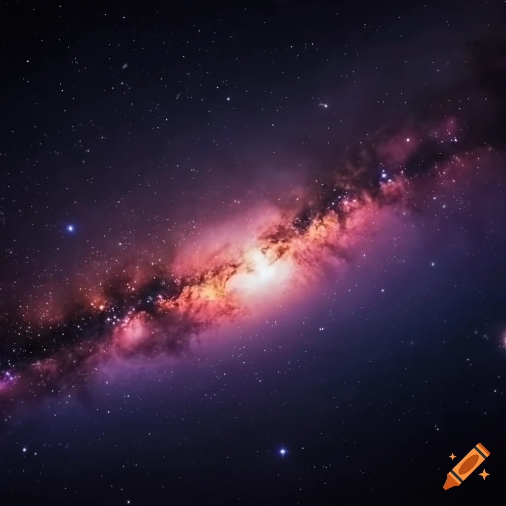 Celestial view on Craiyon