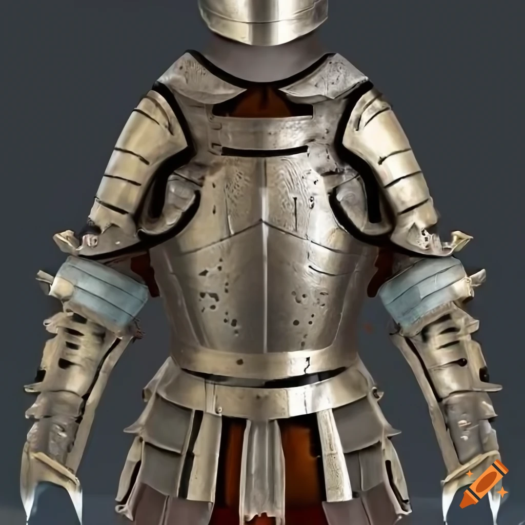 Front view of bathyscaphe armor on Craiyon