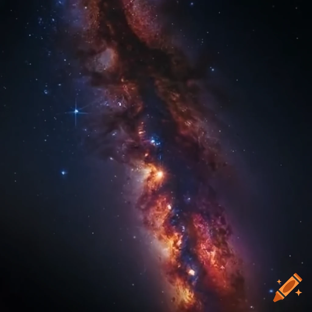 Celestial view on Craiyon