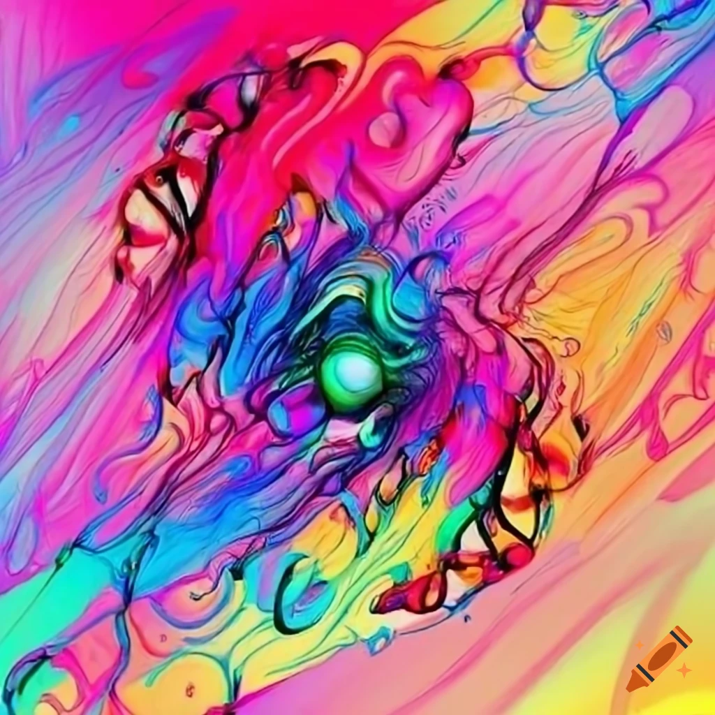 Abstract representation of healing the biosphere on Craiyon