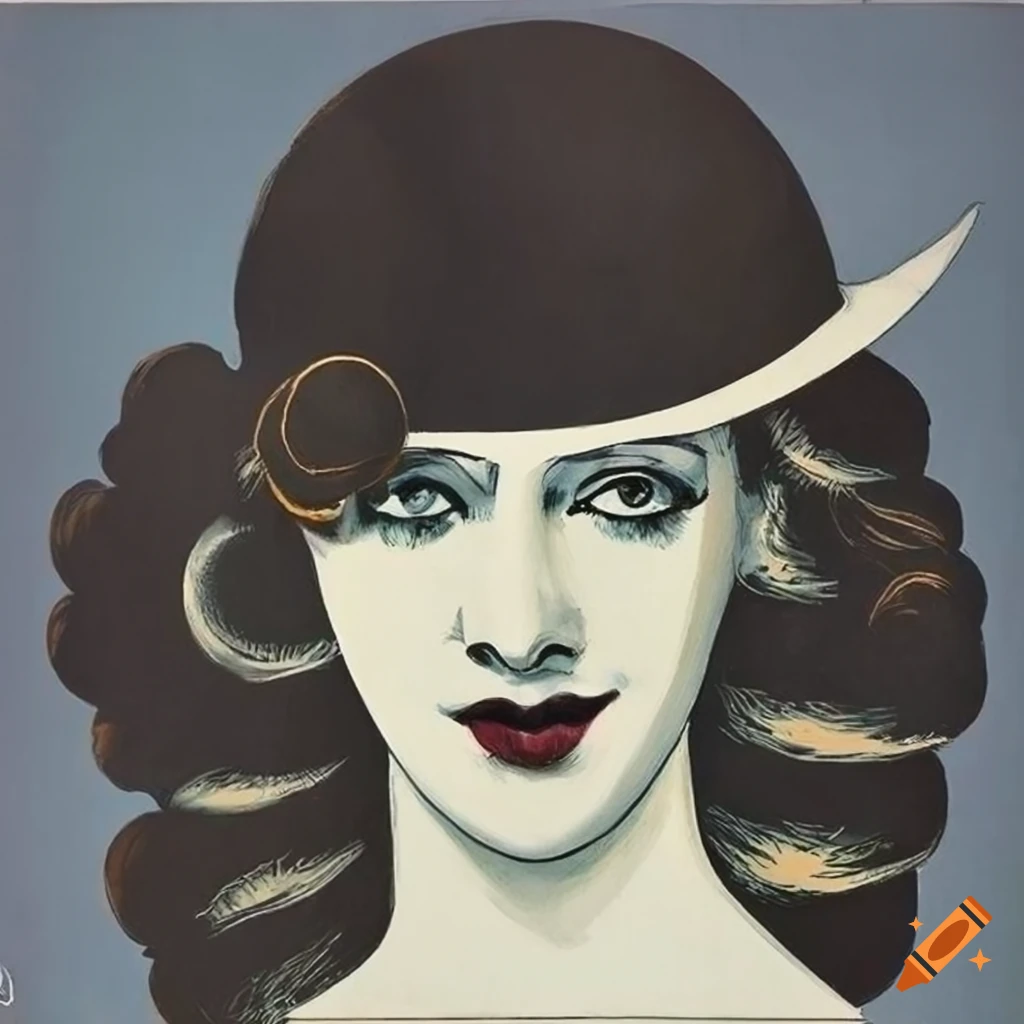 Vintage 1920s nightclub poster with typography and woodcut influenced ...