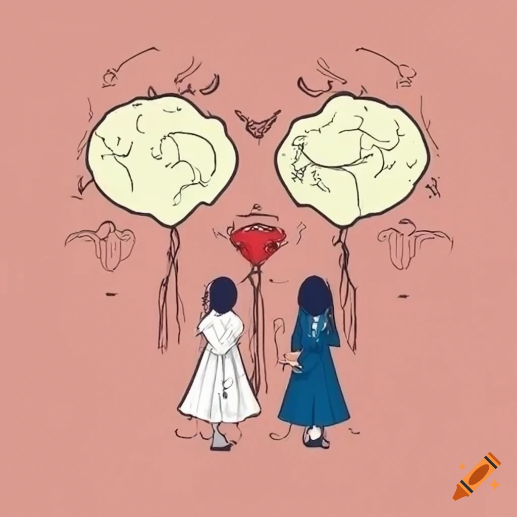 Poster promoting compassion and kindness to the world on Craiyon