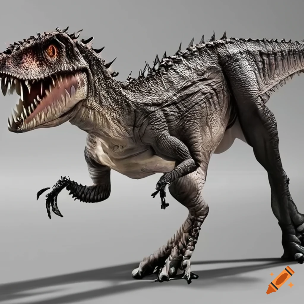 Indominus rex dinosaur full body on Craiyon