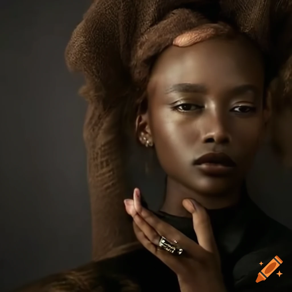 Abstract representation of touch on Craiyon