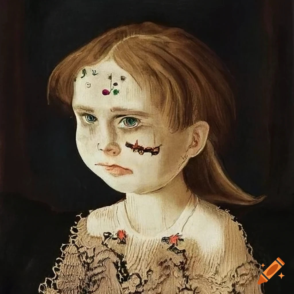 Girl wearing spike and teeth patterned shirt in paris, inspired by hugo ...