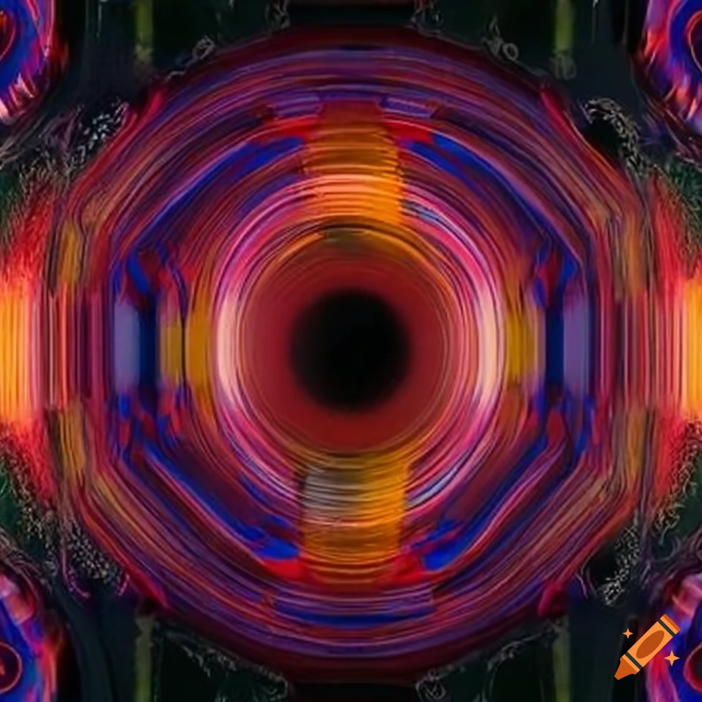 Abstract depiction of change on Craiyon