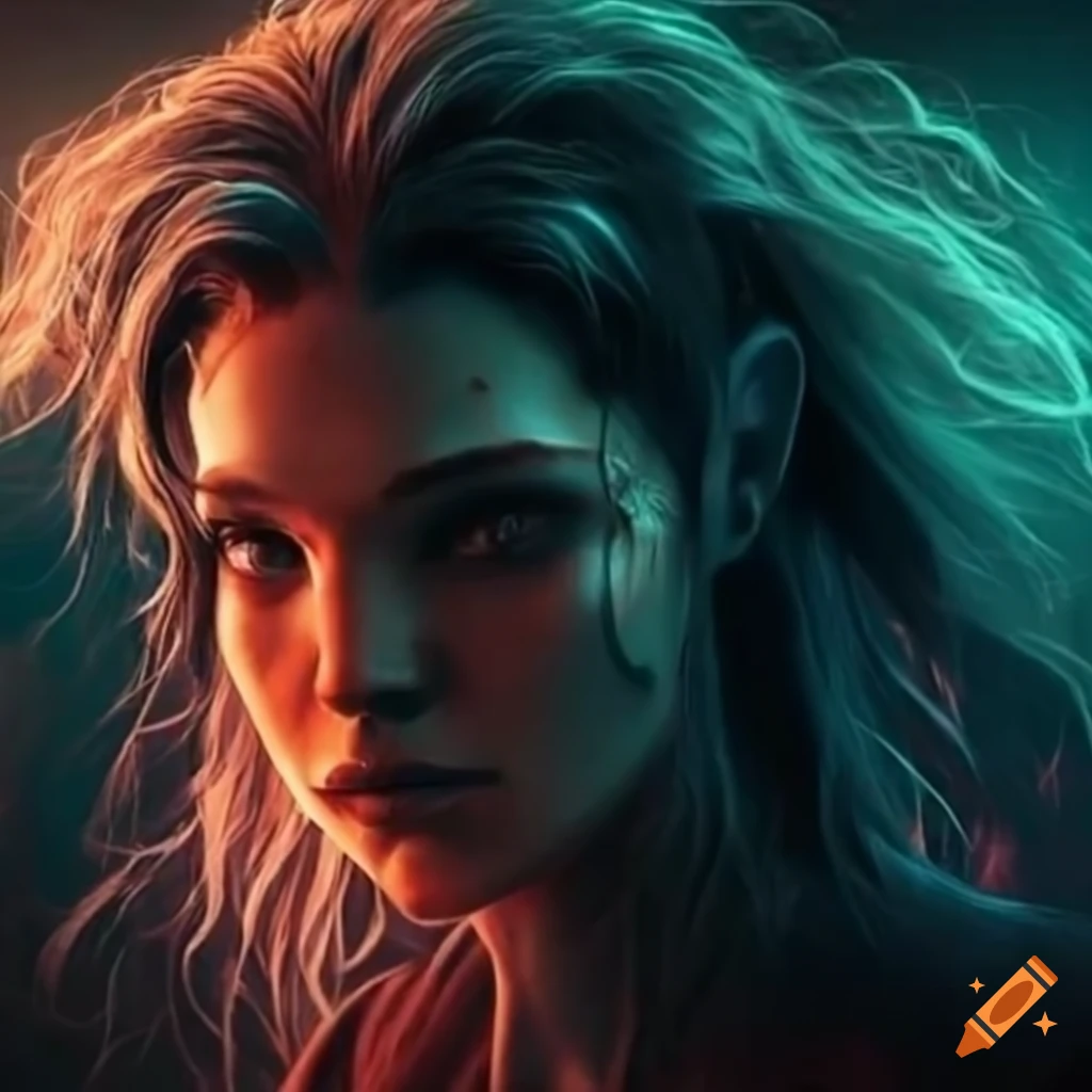 Shapeshifting concept artistic representation on Craiyon