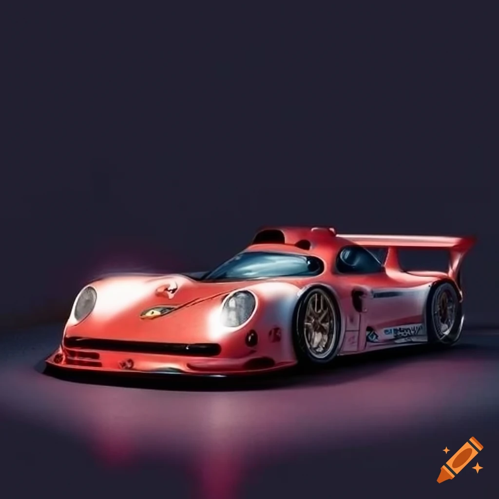 Porsche 959 with gt1 body on Craiyon