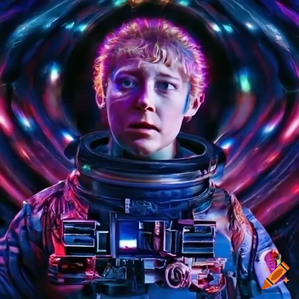 Young James Spader as a spaceman Time Traveler entering a cosmic DMT ...