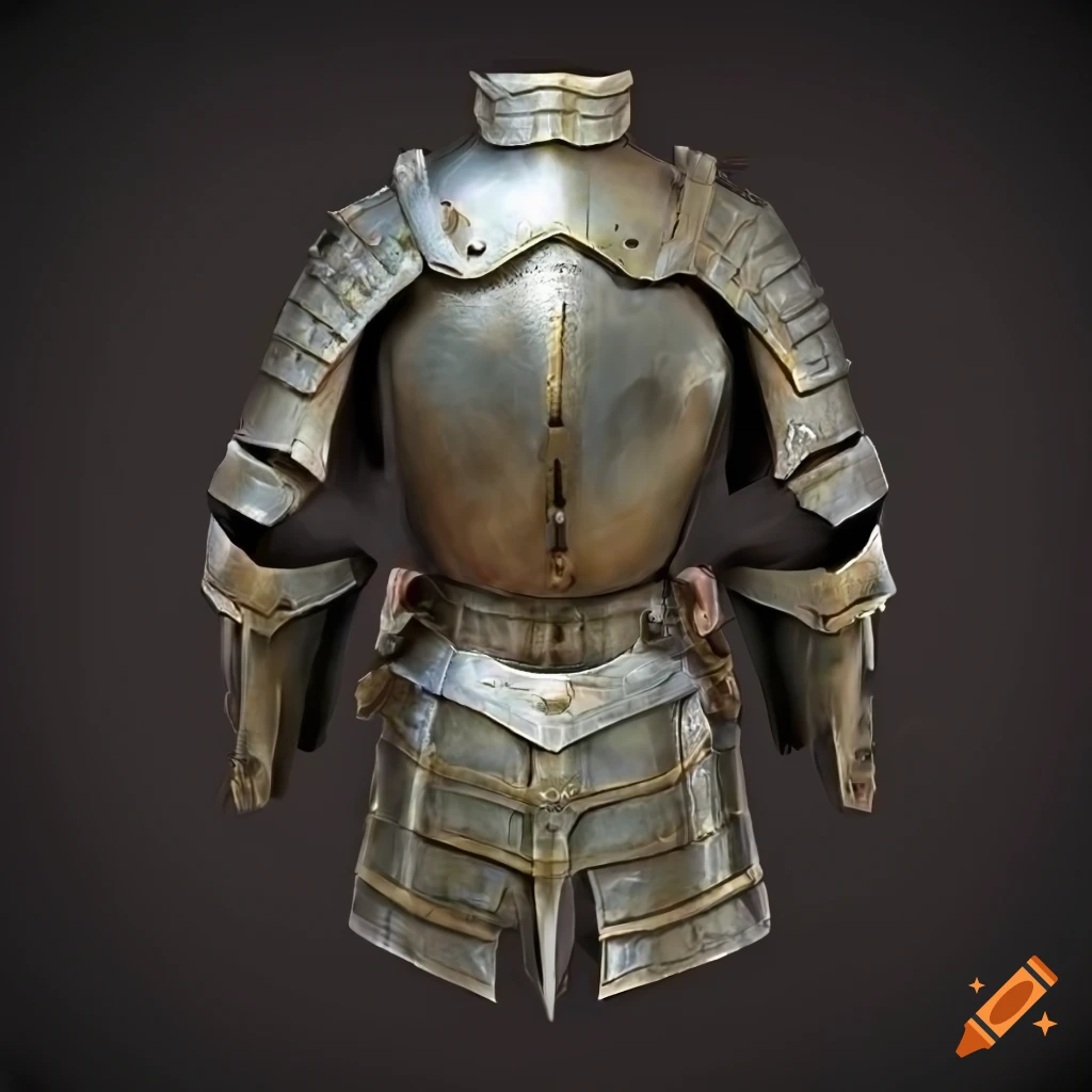 Bathyscathe armor front view on Craiyon