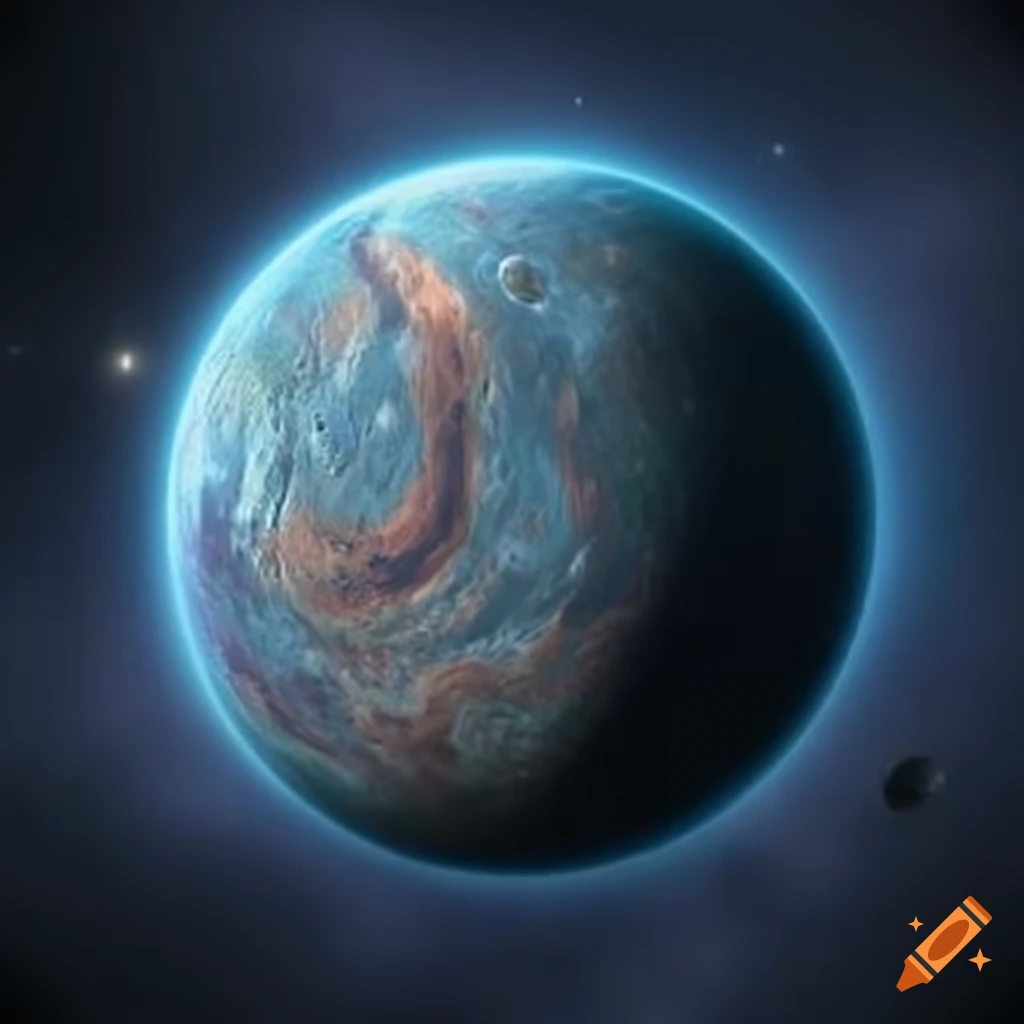 Planet-sized labyrinth on Craiyon