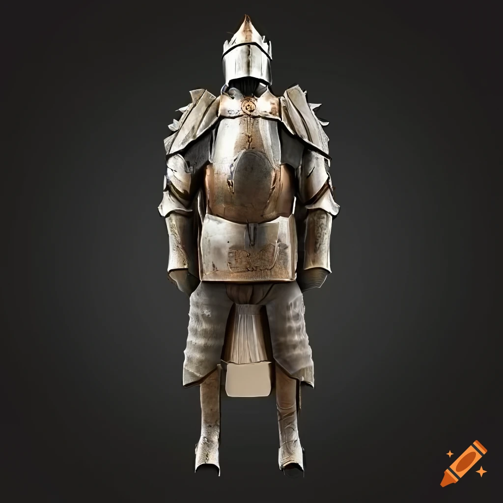 Front view of a bathyscaphe armor on Craiyon