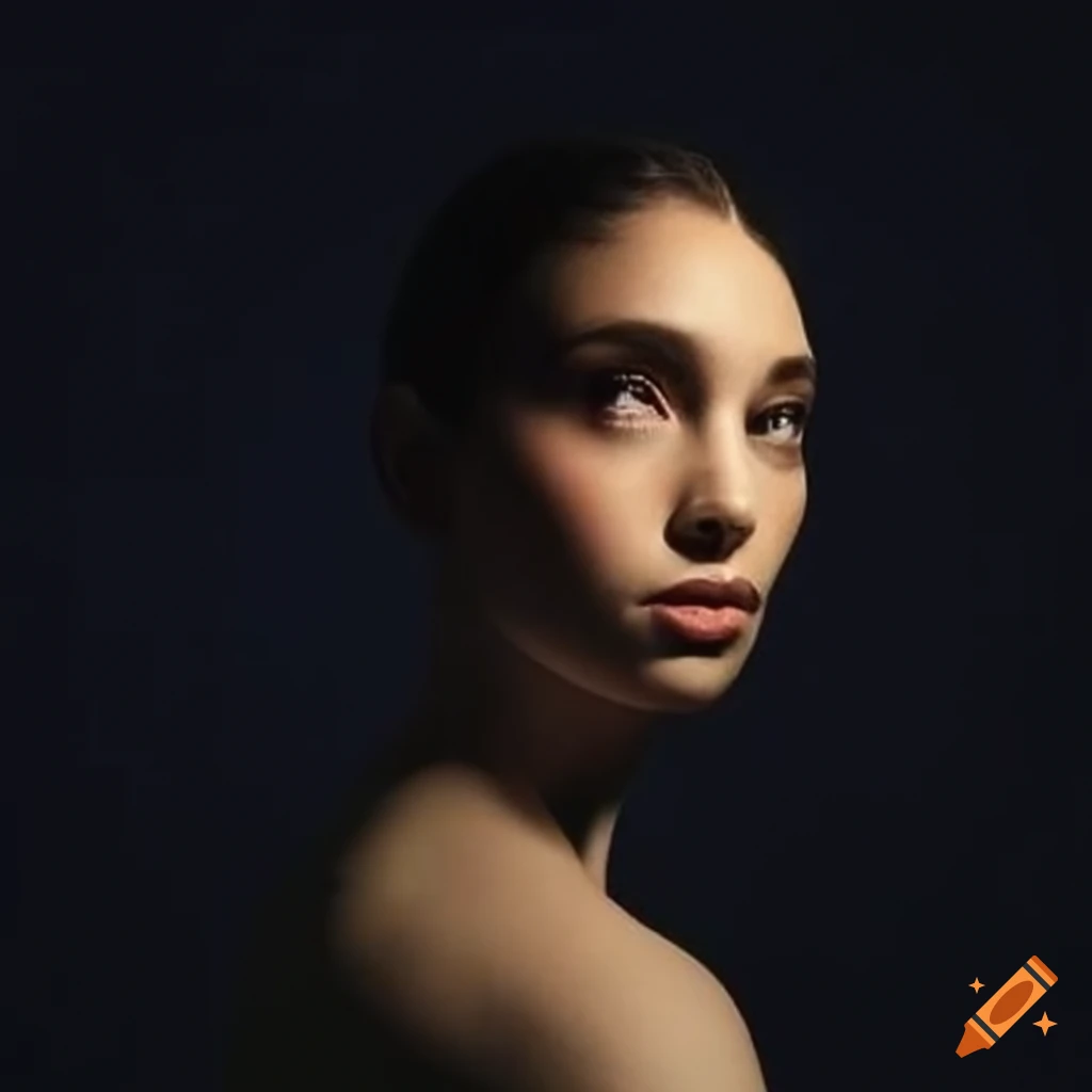 Glowing light abstract on Craiyon