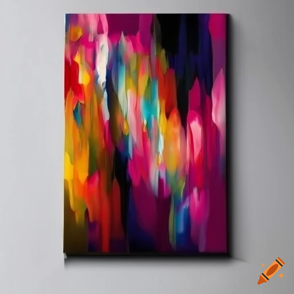 Abstract classic art canvas on Craiyon