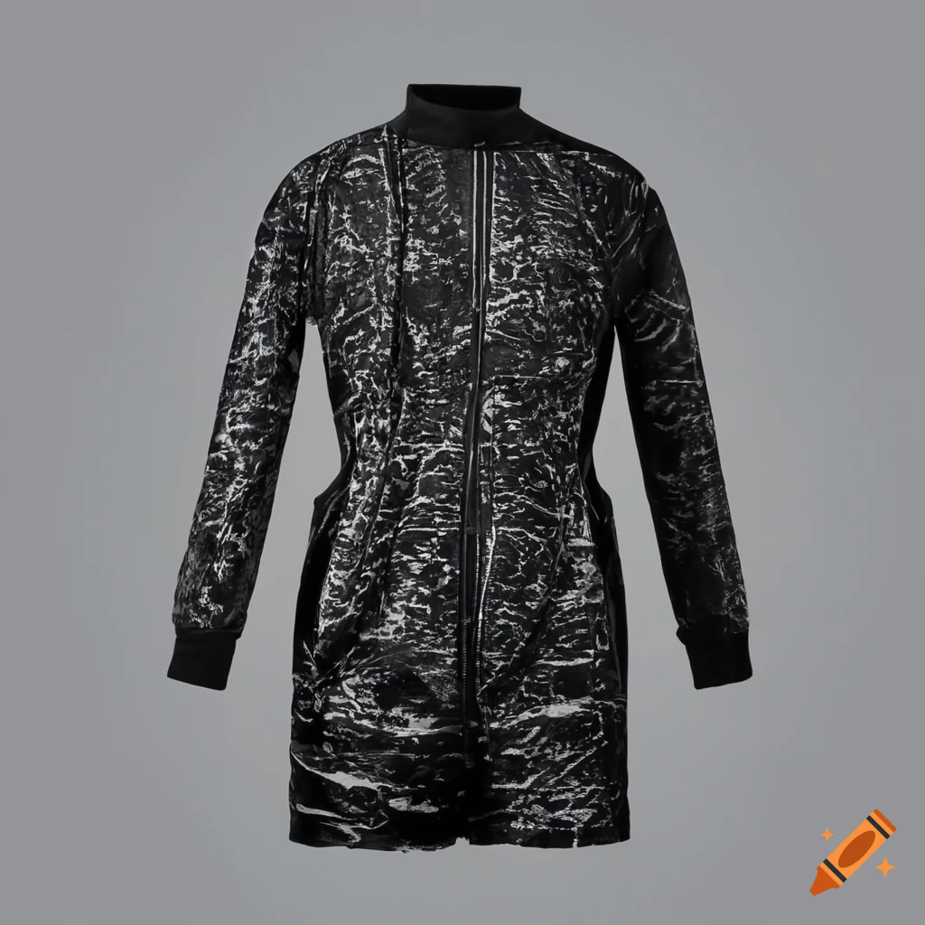 Black and white birch texture tennis tracksuit by maison margiela on ...