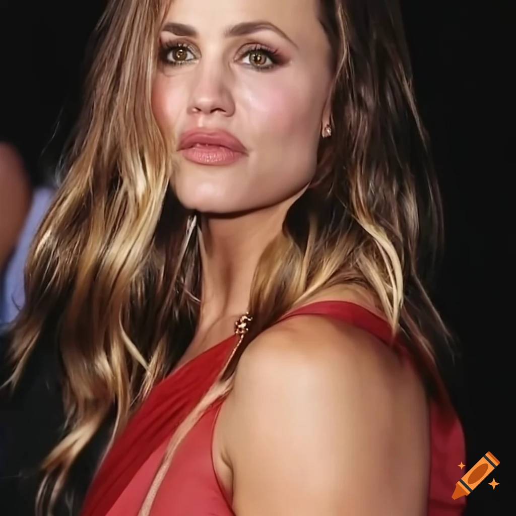 Actress blending best features at la premiere on Craiyon