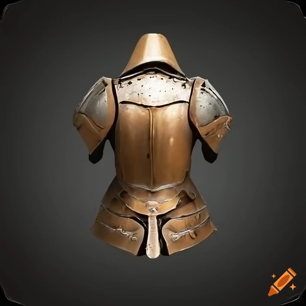 Front view of bathyscaphe armor on Craiyon