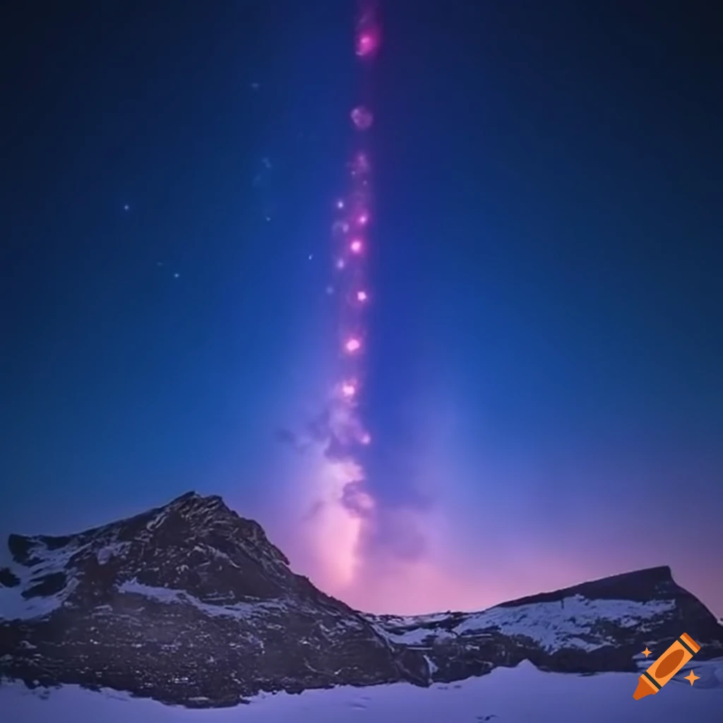 Celestial view on Craiyon