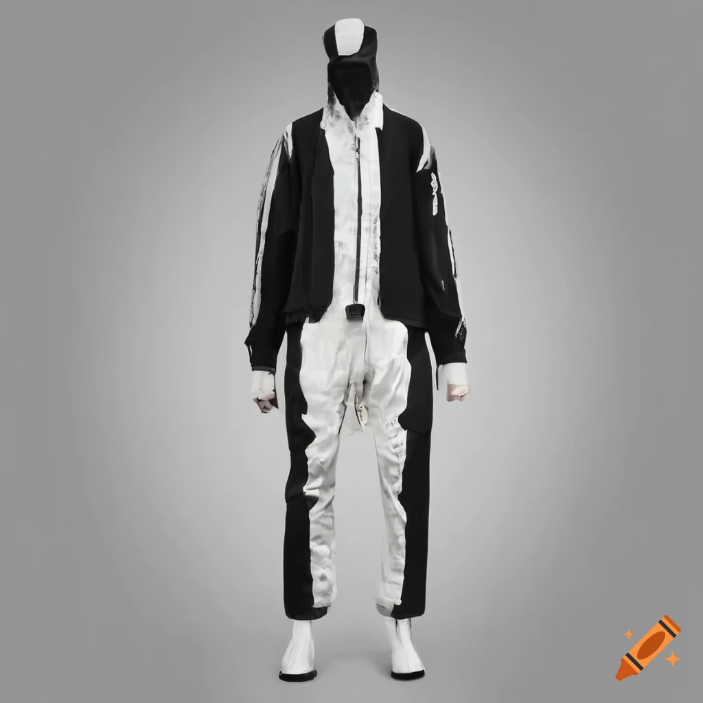 Maison margiela black and white birch tree texture street style ...