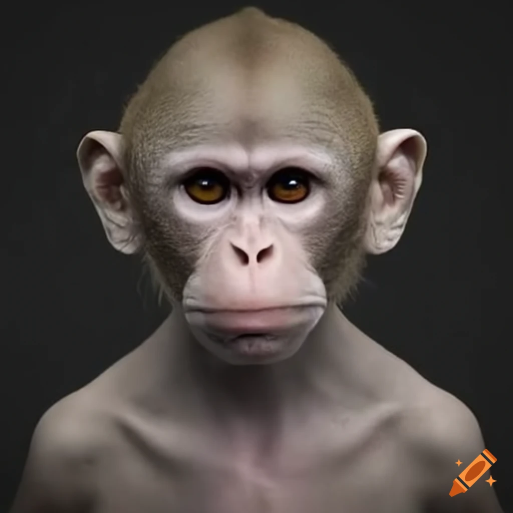 Monkey dressed as jason from friday the 13th on Craiyon