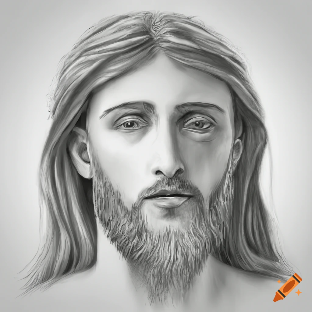 Jesus resurrection depicted in minimalist graphic style with vivid ...