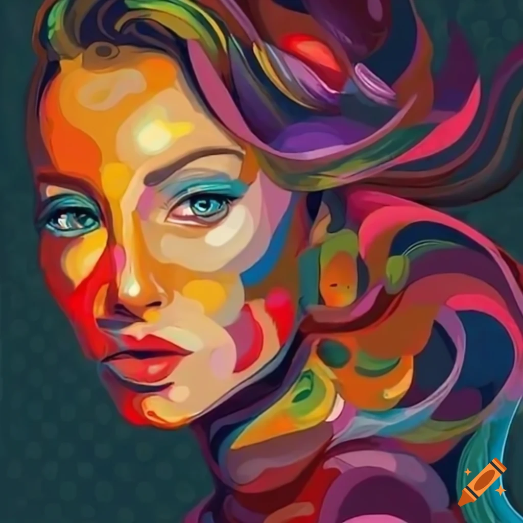 Aerial view from a high point on Craiyon