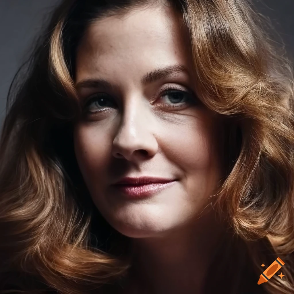 Close-up high definition studio shot of intricate skin and hair texture ...