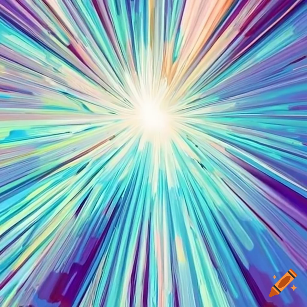 Rays of light on Craiyon