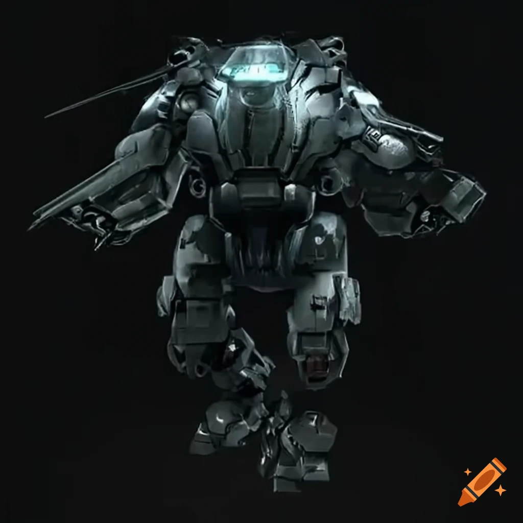 Flying mech robot on Craiyon