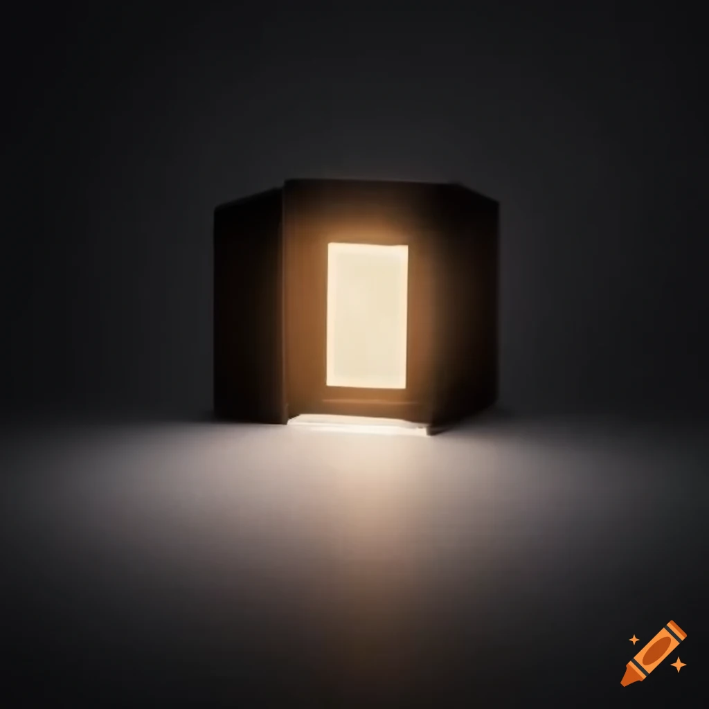 Square black censor box with heat wave effect on Craiyon