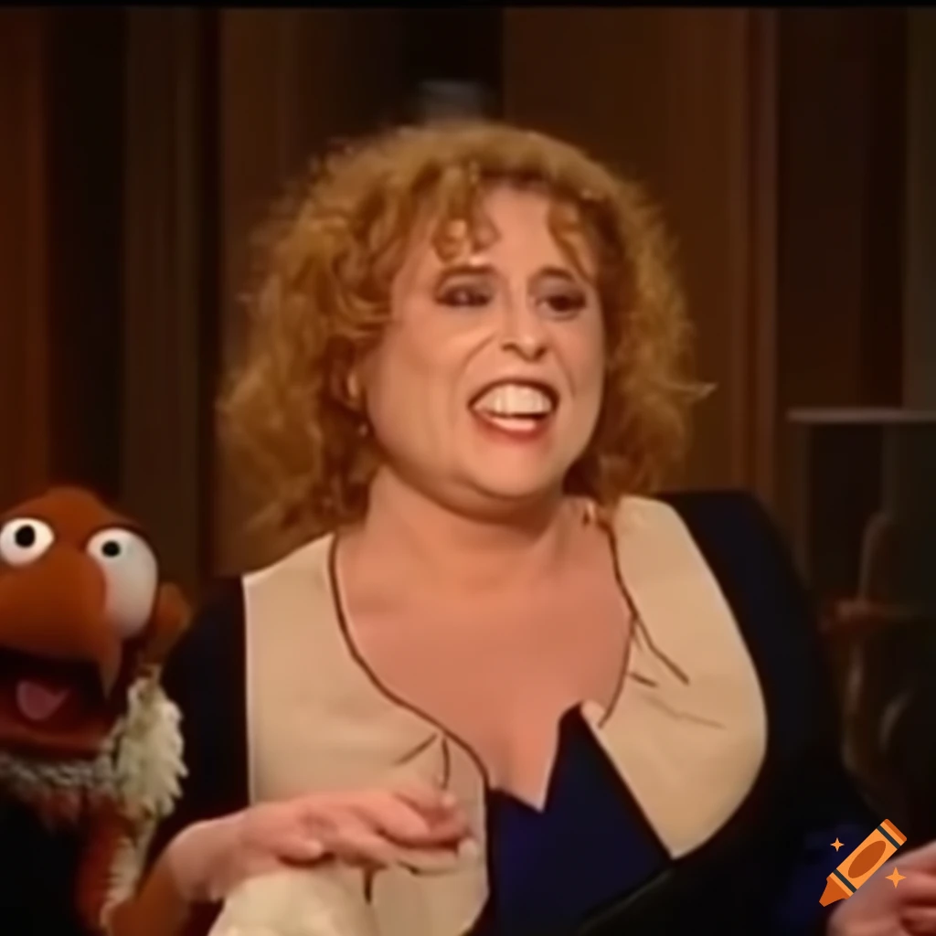 Satirical depiction of tzipi hotovely as a muppet on Craiyon