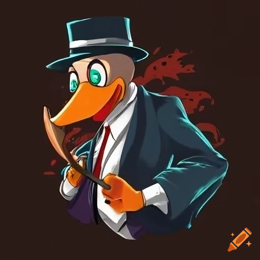 Mafia duck on Craiyon